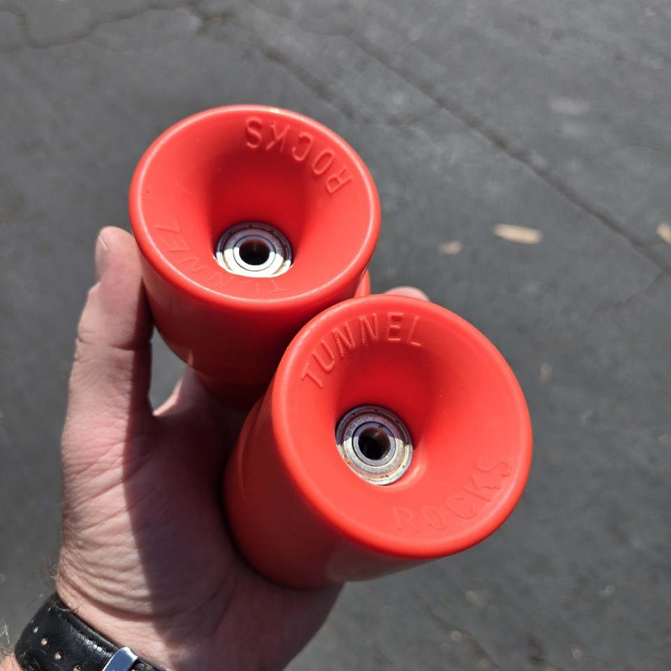 NOS 70s Tunnel Rocks Flat Back Skateboard Wheels Dogtown Alva G&S Sims ...