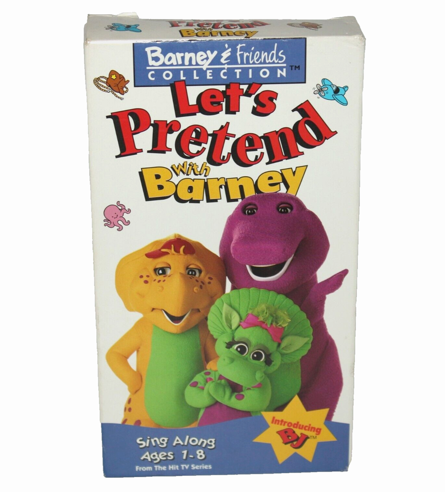 Let's Pretend with Barney VHS Barney & Friends Collection Sing Along ...