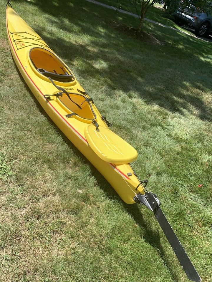 Aquaterra Spectrum Sea Kayak 14' w/ Rudder & Paddle. Great Condition ...