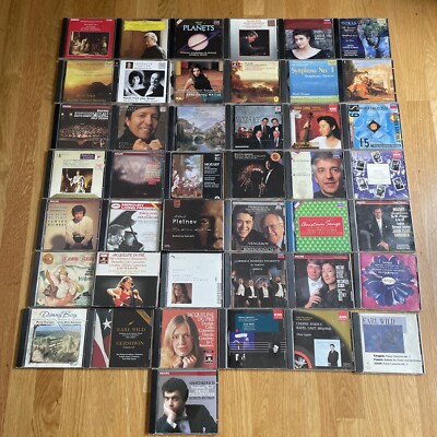 Lot Of 40+ Used Classical Music CDs Quality EMI London - Telarc - DGG ...