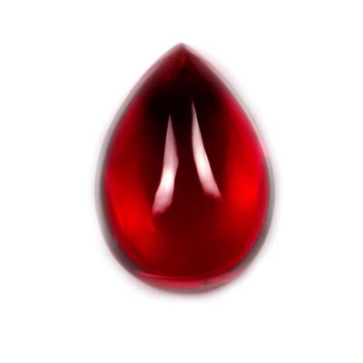 8x10mm Drop Crystal Carbuncle Gems Barklyite Ruby Stone Gemstone Gem ...