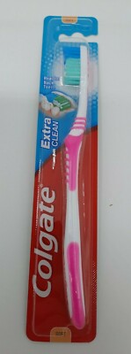 Colgate Extra Clean Pink Toothbrush Soft | eBay Australia