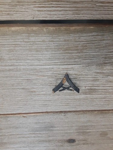 USMC LANCE CORPORAL E3 MILITARY INSIGNIA PIN (Black) | eBay