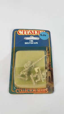 Citadel Collectors Series Miniatures Skeleton Elite Blister Pack 1705 ...