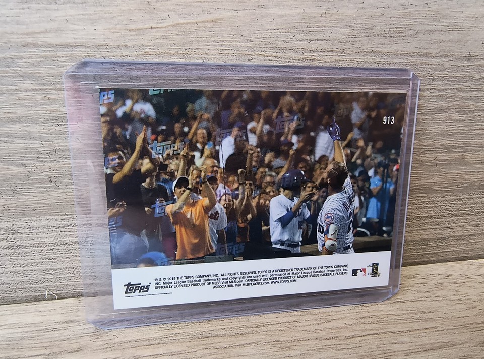 2019 Topps Now Pete Alonso 53 Home Runs Sep 28 #913 Rookie Card RC NY ...