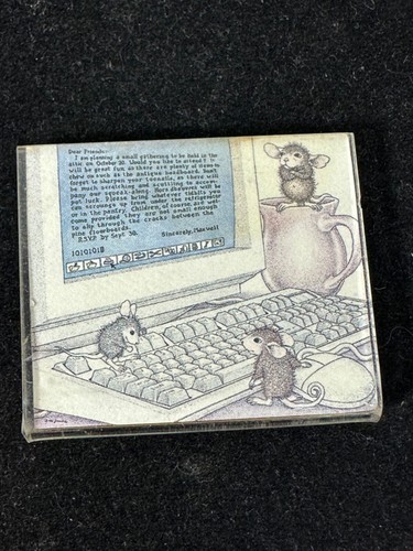 House Mouse Designs Magnet Mice in office on computer | eBay