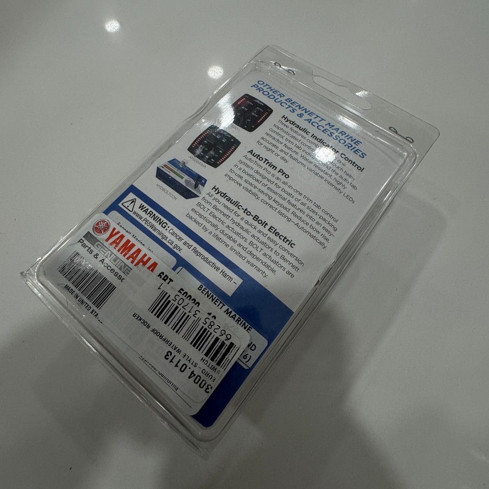 NEW: Bennett Trim Tabs Control Rocker-Switches, Euro Style, Waterproof ...