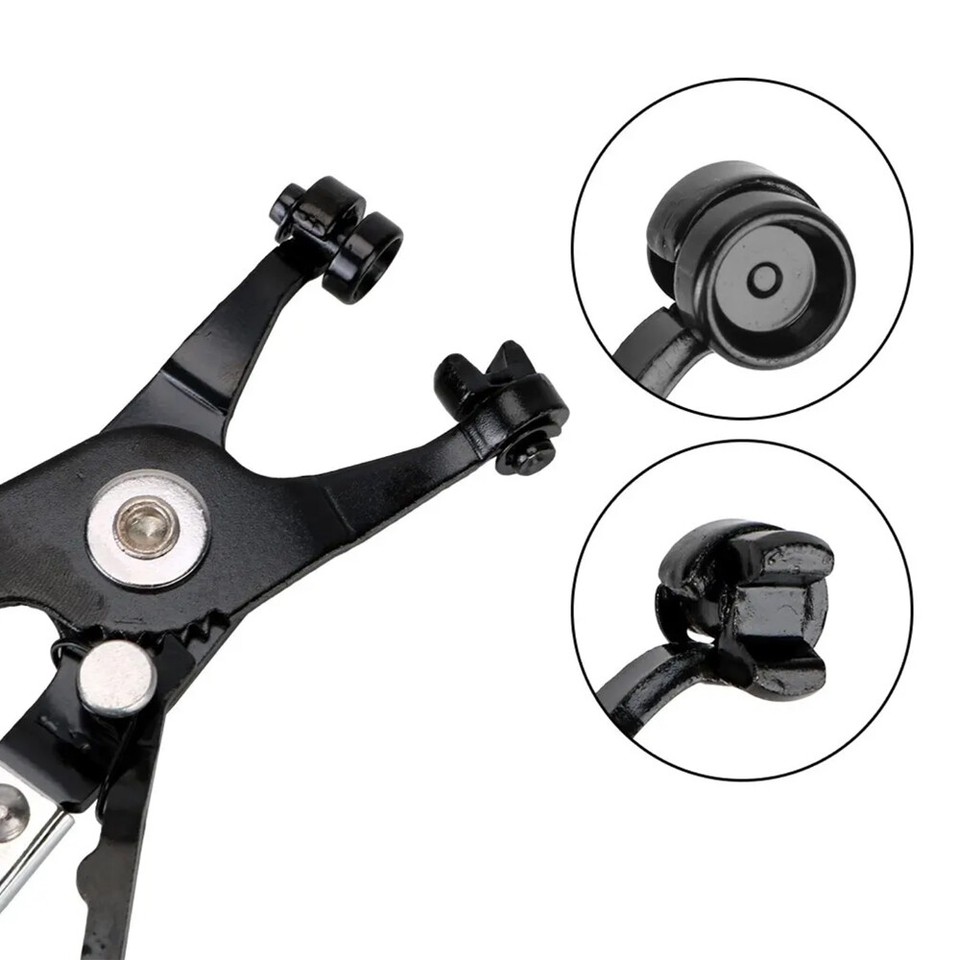 Automotive Spring Clamp Pliers Hose Clamp Removal Repair Swivel Flat ...