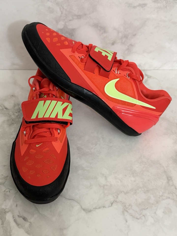 Nike Zoom Rotational 6 Track & Field Throwing Shoes Red FZ9606-600 Men ...