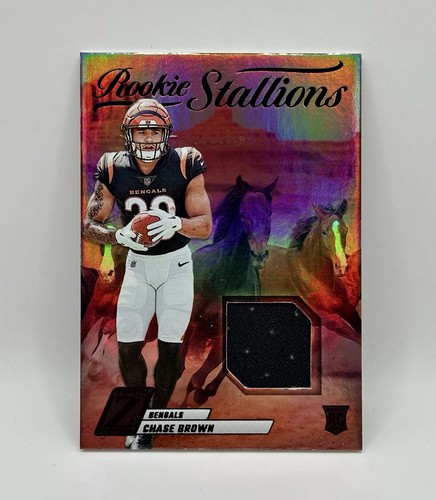 2023 Panini Zenith - Rookie Stallions #RS-CBN Chase Brown (MEM, RC) | eBay