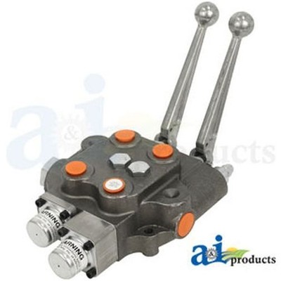 DOUBLE SPOOL HYDRAULIC VALVE CROSS W/FLOAT OPEN CENTER KUBOTA CASE IH ...