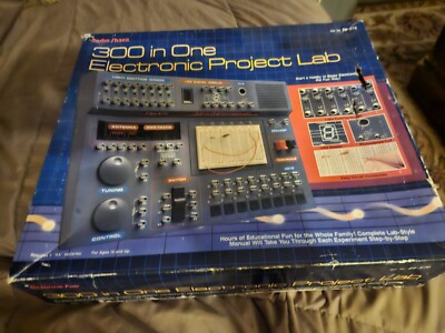 Radio Shack 300 in One Electronic Project Lab 28-270 w/Parts & Manual ...