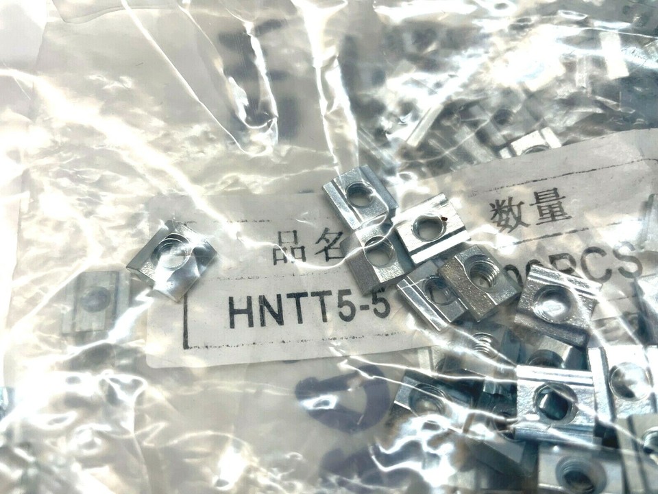 MiSUMi HNTT5-5 Pre-Assembly Insertion Short Nuts, M5, HFS5 Extrusion ...