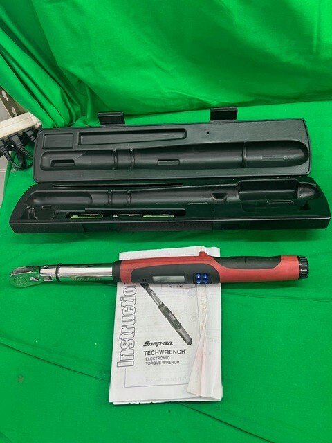 Snap-on ATECH2FR100B 3/8" Drive TechAngle Flex-Head Torque Wrench (5 ...