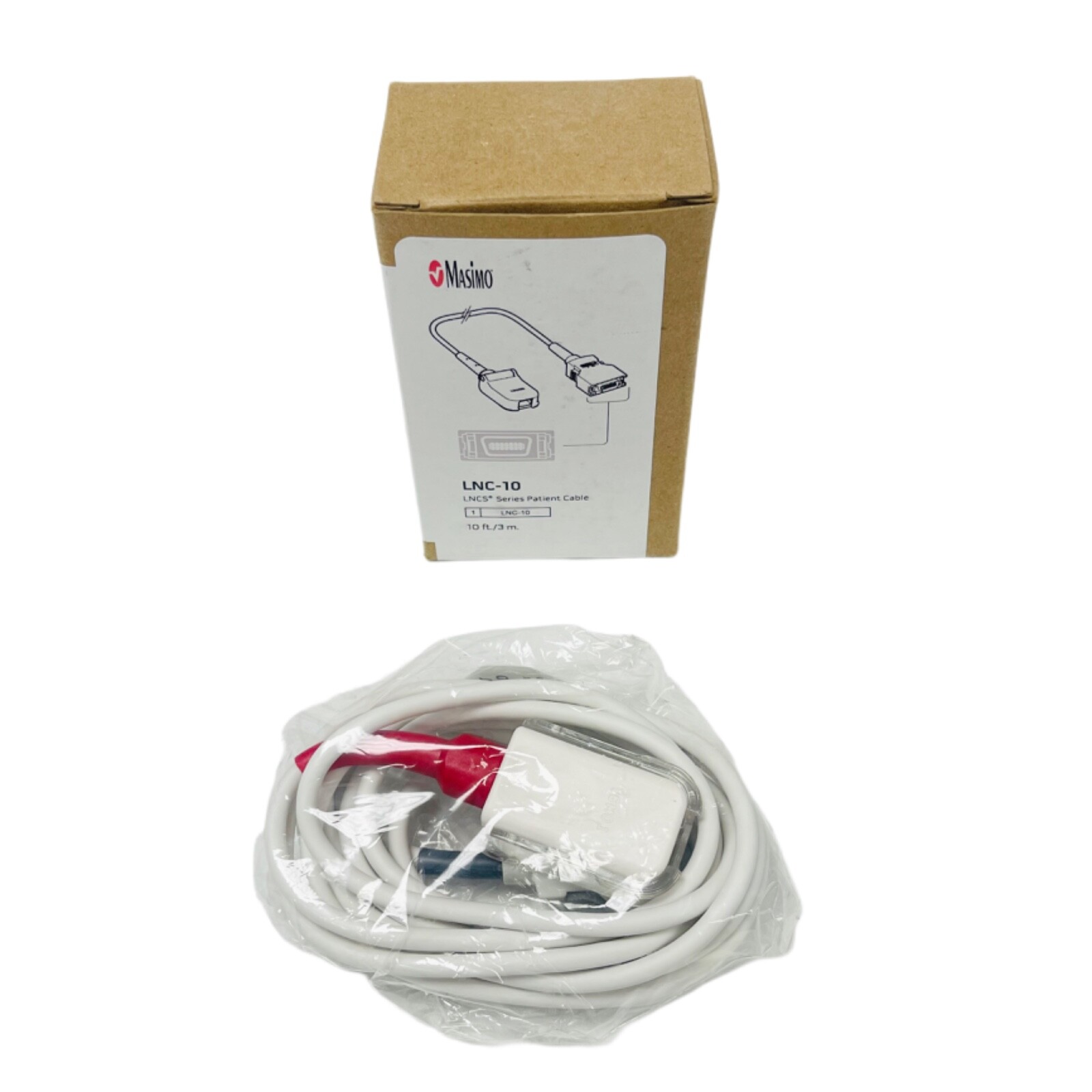 MASIMO REF 1814 LNC-10 LNCS Series Patient Cable 10 ft./3 m. | eBay