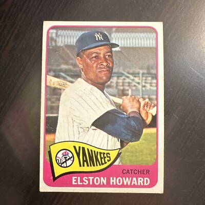 1965 TOPPS ELSTON HOWARD CARD #450 VG-EX OR BETTER *Hot Corner Vintage ...