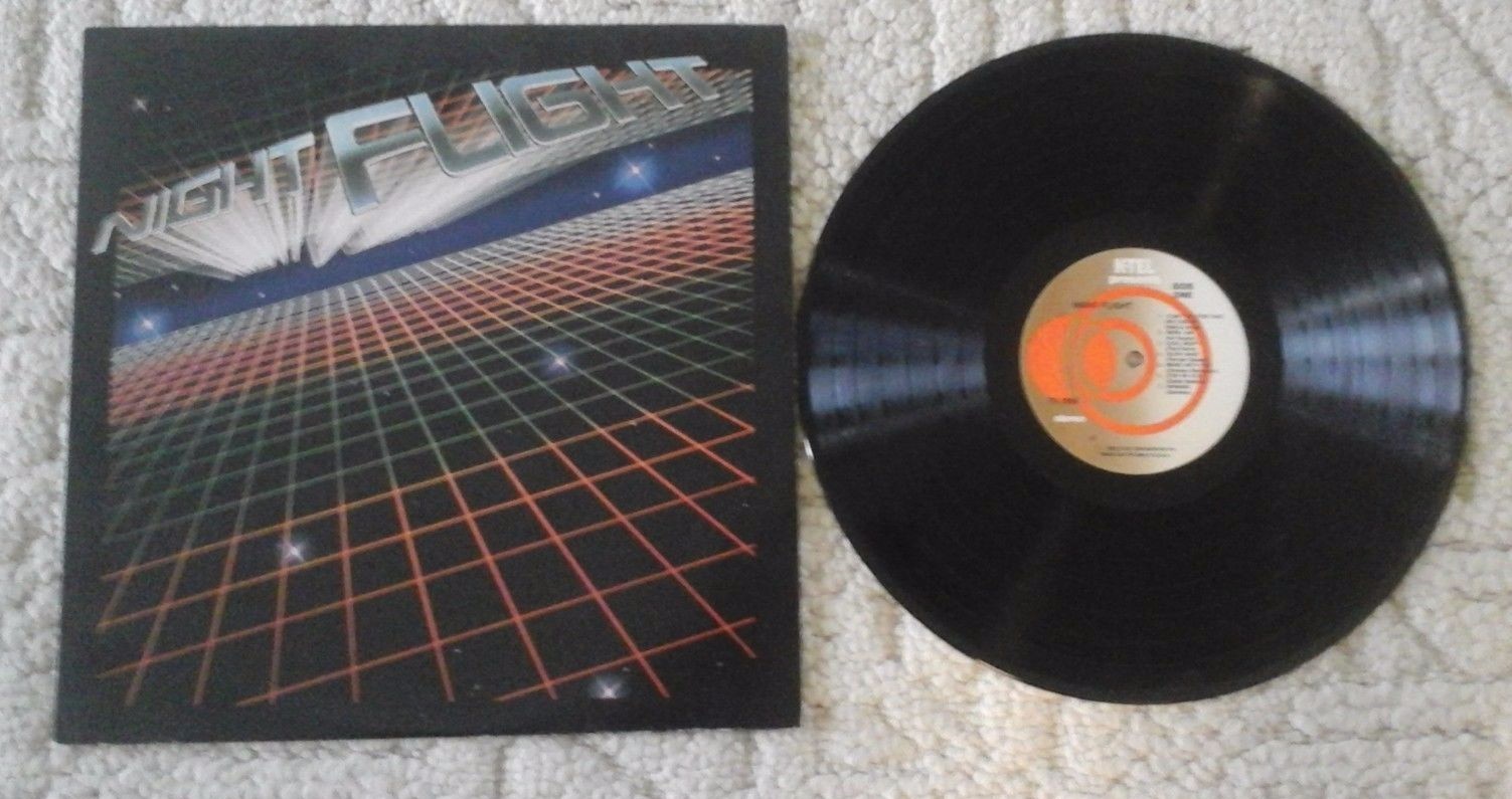 NIGHT FLIGHT 1982 RECORD/ALBUM/MUSIC MOODY BLUES FRONTMAN JUSTIN ...