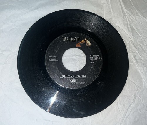 Vintage Original Taco Puttin' On The Ritz 1982, RCA Lp Vinyl Record ...