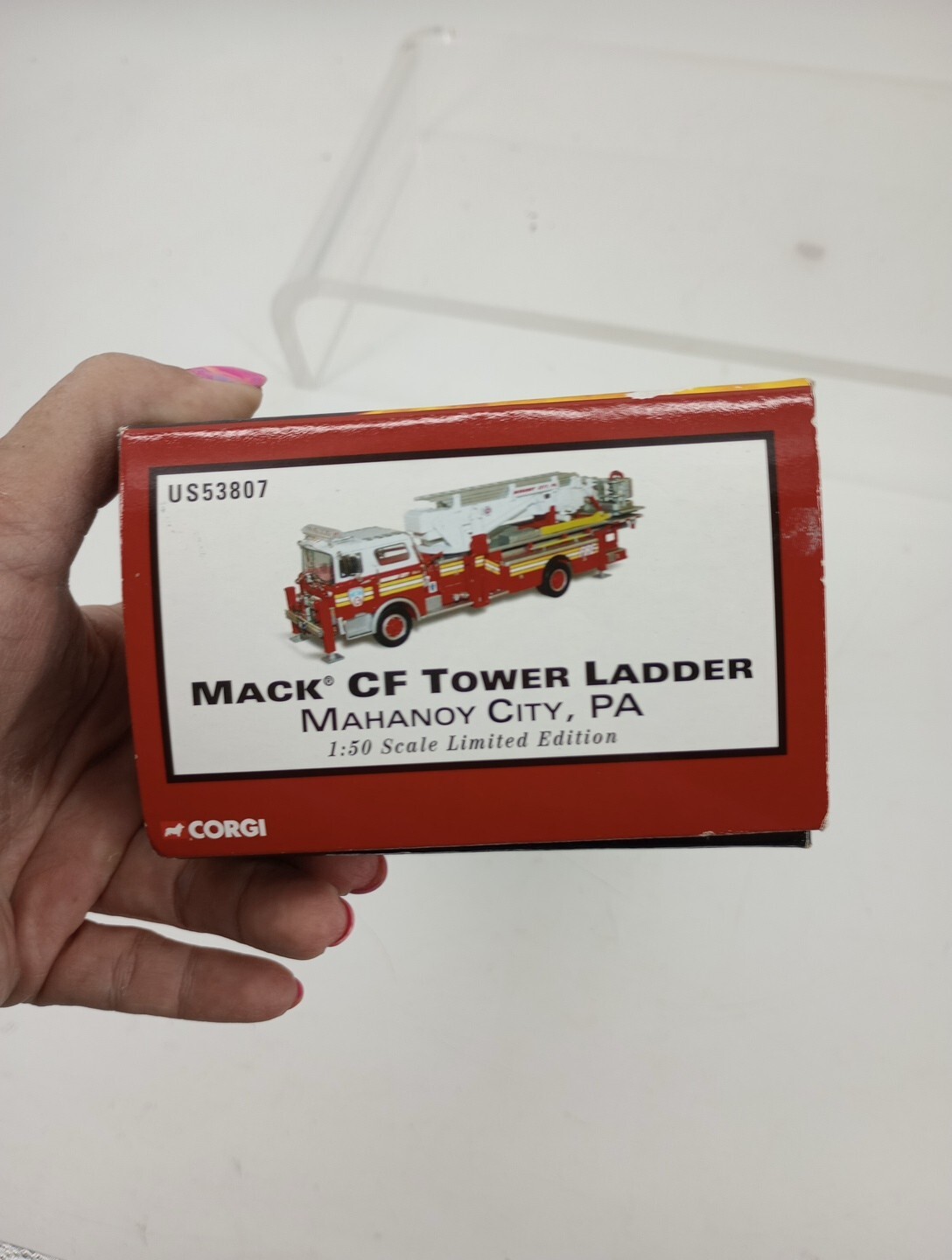 Corgi Mack CF Tower Ladder Mahanoy City PA EX FDNY US53807 1 50 for ...