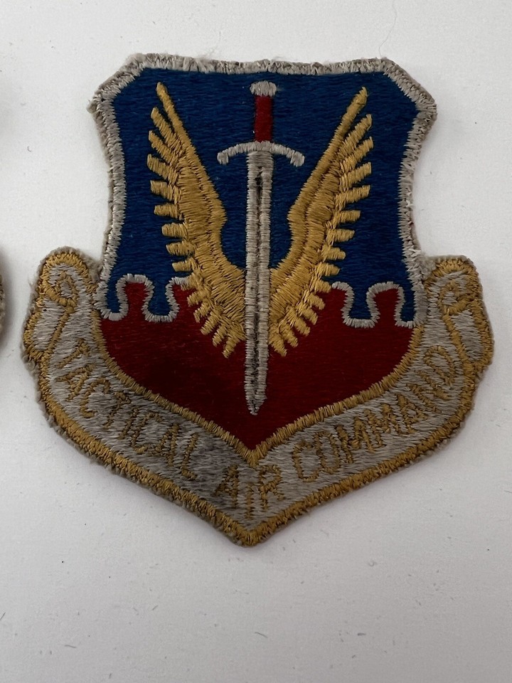 US Air Force Tactical Air Command TAC Insignia Badge Patch Full Colored ...