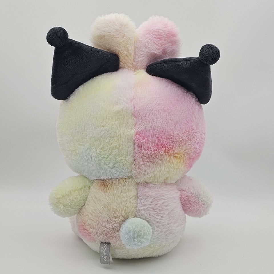 Sanrio Characters Rainbow Kuromi 13" Stuffed Animals Plush Backpack ...