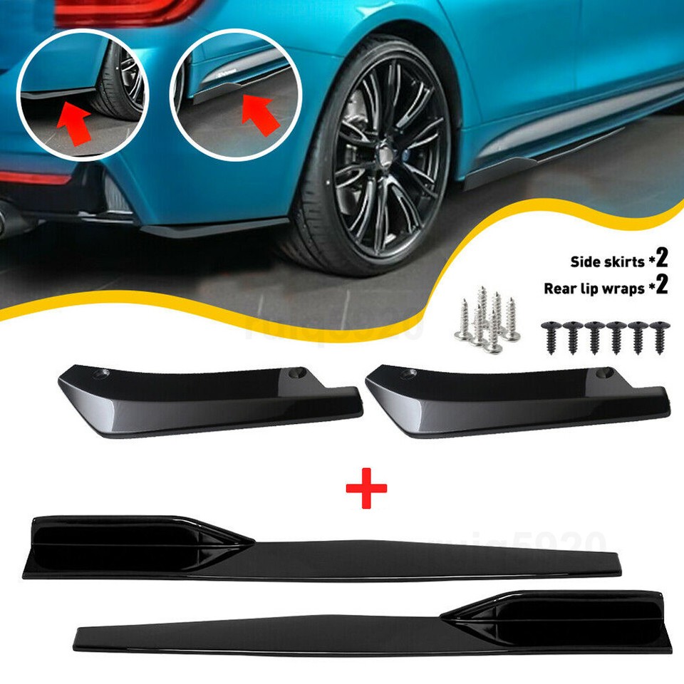 For Pontiac GTO G8 Front Rear Bumper Lip Spoiler Splitter /Body Kit ...