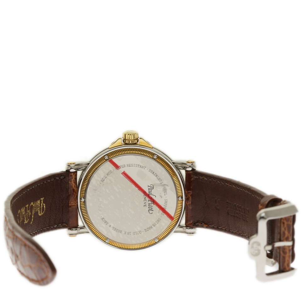 Paul Picot New Geneve Automatic Steel Gold 5039 Silver Box/Paper ...