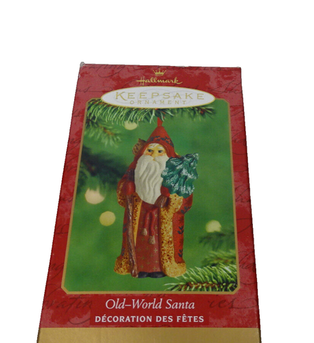HALLMARK OLD-WORLD SANTA 2001 CHRISTMAS KEEPSAKE ORNAMENTS | eBay