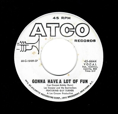NORTHERN SOUL-LES COOPER-GONNA HAVE A LOT OF FUN/THANK GOD FOR YOU-ATCO ...