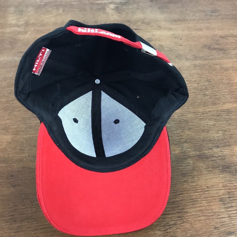HILTI Black Cotton Adjustable Baseball Cap Hat CH45 | eBay