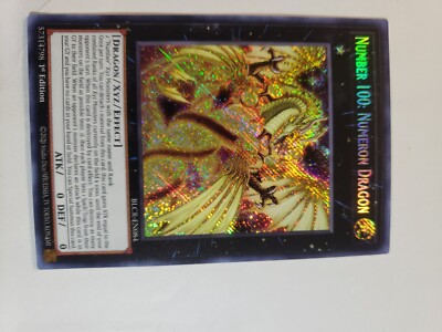 Yu-Gi-Oh! TCG Number 100: Numeron Dragon Battles of Legend: Crystal ...