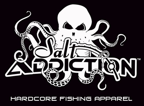 Saltwater fishing decal,Salt Addiction Brand sticker,Octopus,flats ...