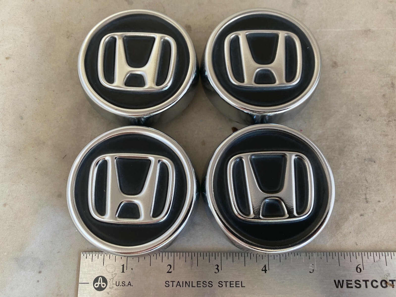 SET OF 4 -1997-15 Honda Accord Wheel Rim CR-V Metal Hubcap Hub Cover ...