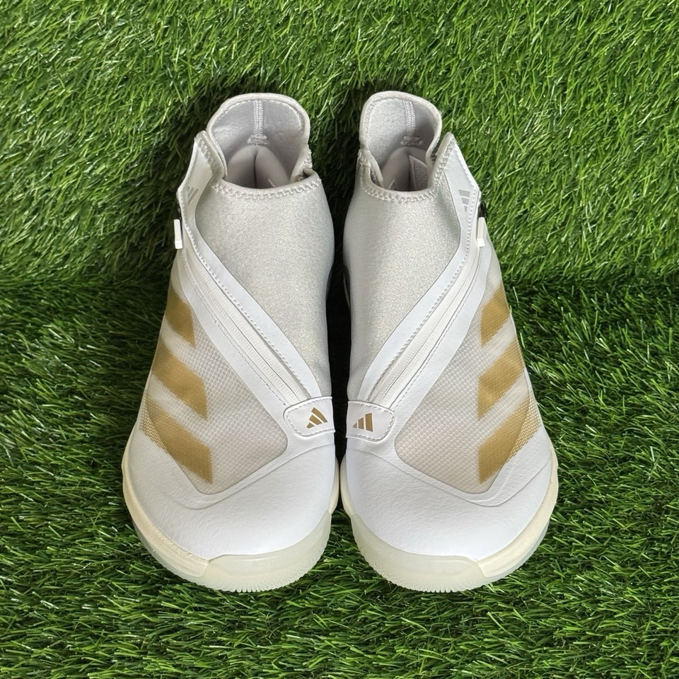Size 10 - Mens Adidas Adizero Impact Turf Baseball Cleats Gold White ...