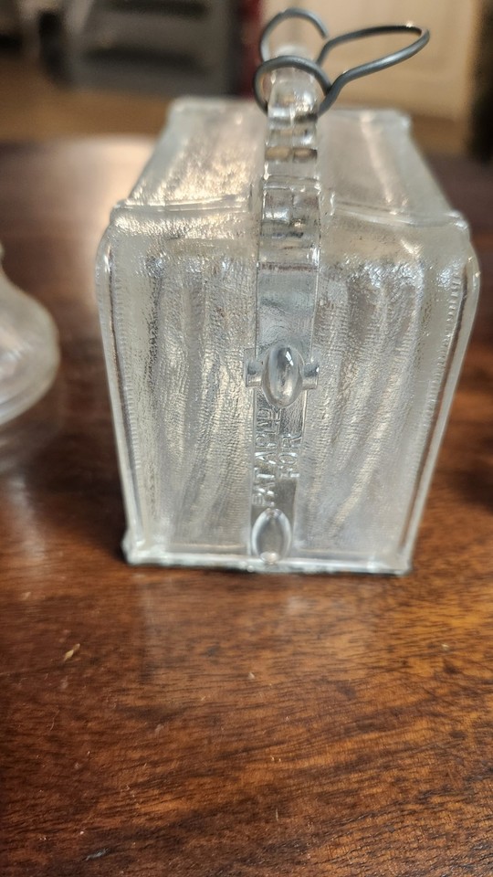 Antique vintage glass candy containers lot Of 4 | eBay