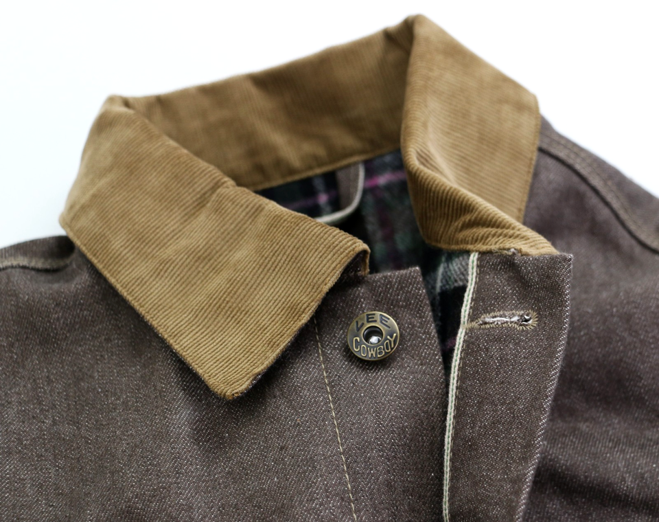 Lee x Brooklyn Circus 1930's Cowboy Jacket Brown Selvedge Men's Sizes S ...