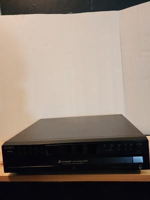 Sony CDP-CE375 Compact Disc 5 Disc CD Player Multi Changer Carousel No ...