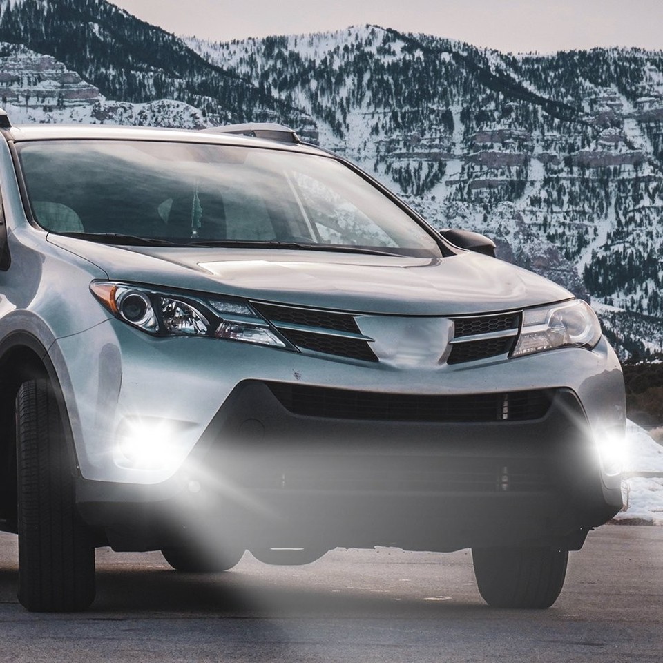880 884 892 899 High Power 6000K White 68-SMD Conversion Kit LED Fog ...