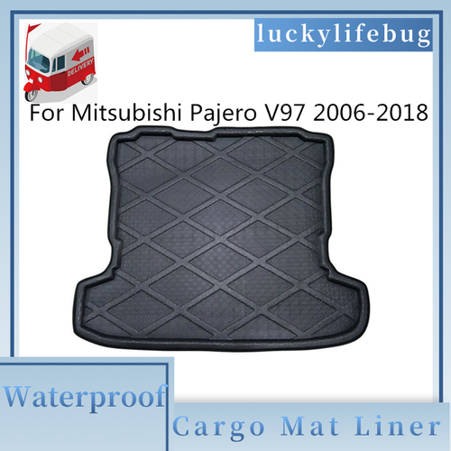 Rear Trunk Mat Boot Liner Waterproof Foam Mat For Mitsubishi Pajero V97 ...