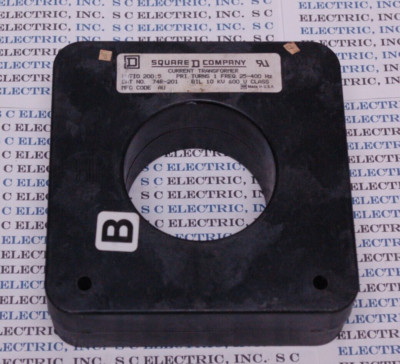 Square D Current Transformer 74R-201 | eBay