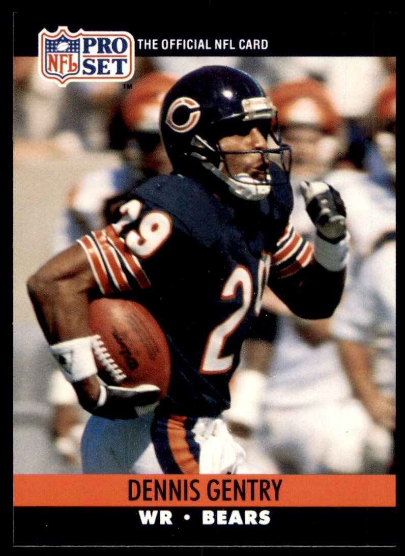 1990 Pro Set Dennis Gentry Chicago Bears #451 | eBay