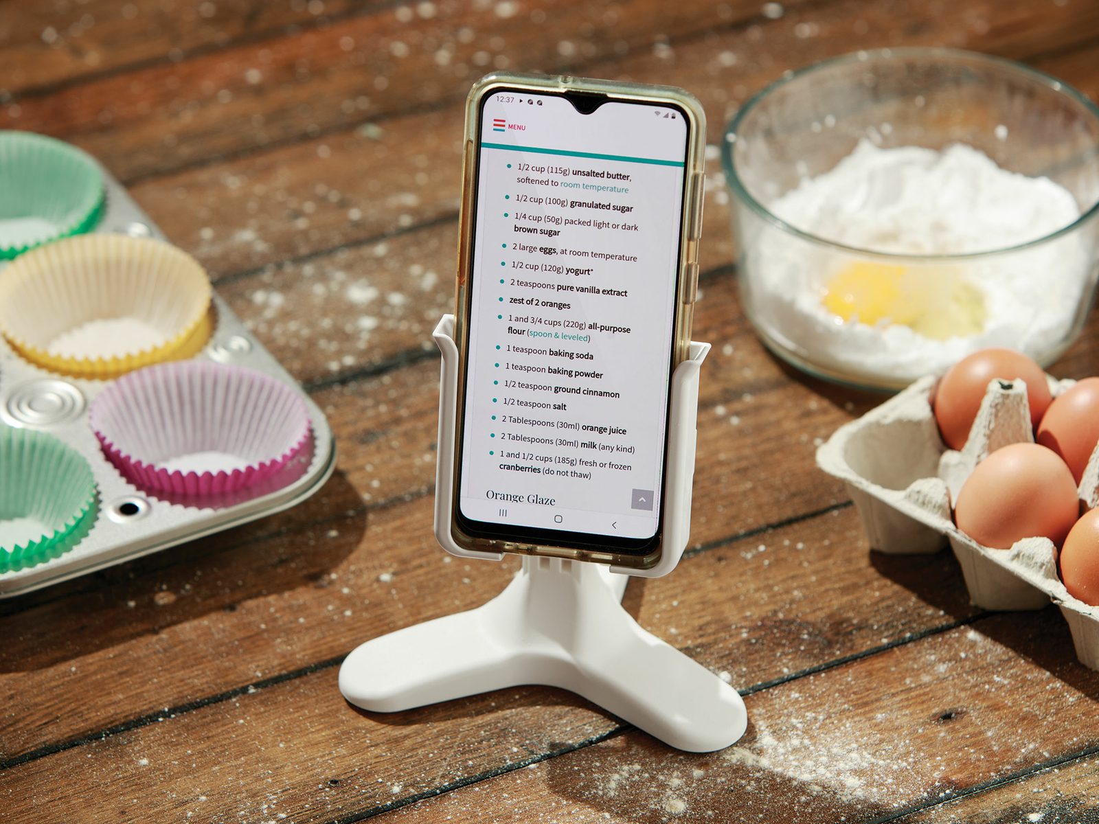 WeatherTech DeskFone XL Adjustable Desk & Counter Cell Phone Holder in ...