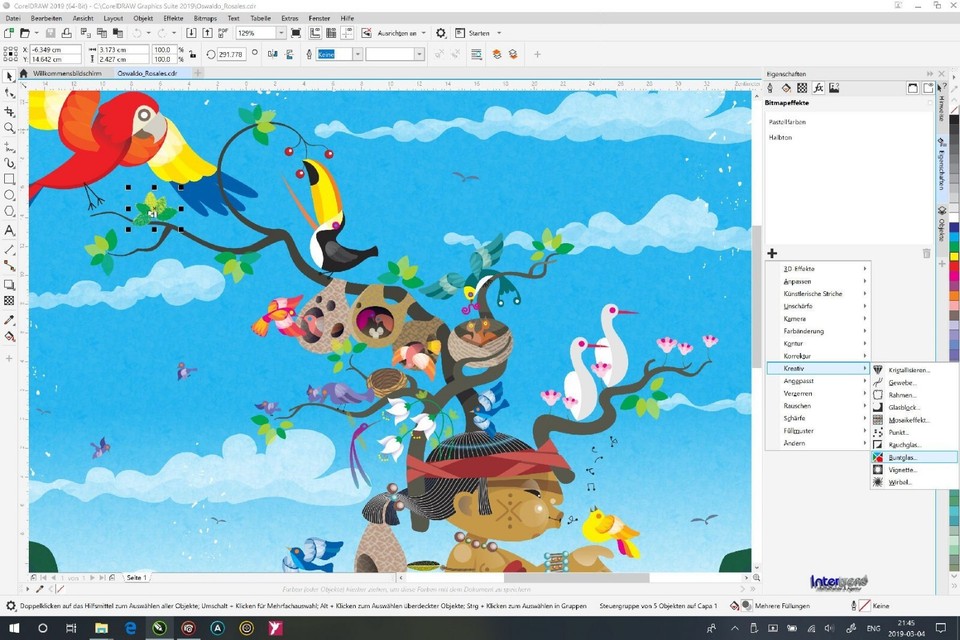CorelDRAW Graphics Suite 2019 Vollversion Windows PKC Dauerlizenz OVP ...