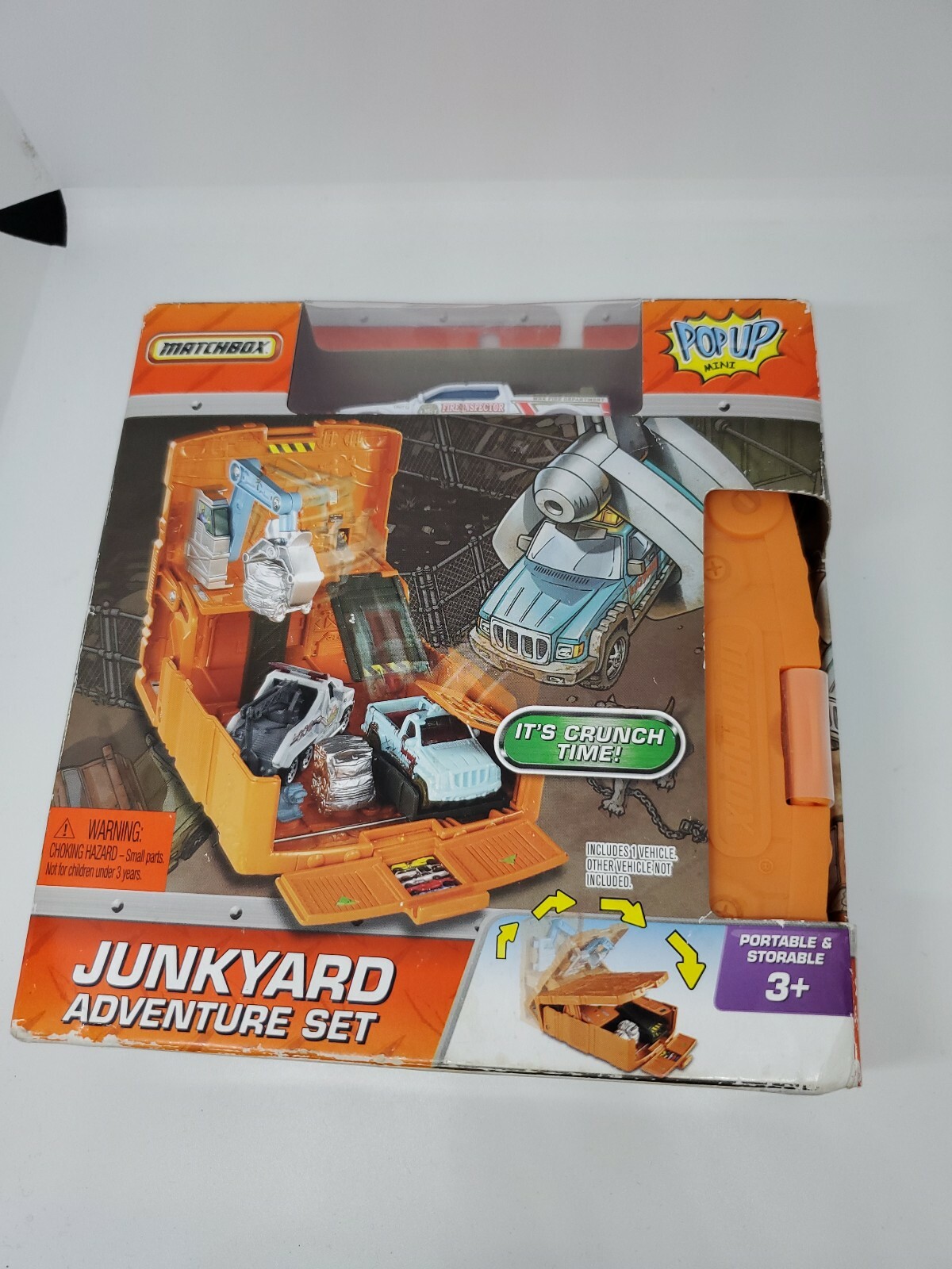 NIB Matchbox Popup Mini Junkyard Adventure Set Playset - With Collector ...