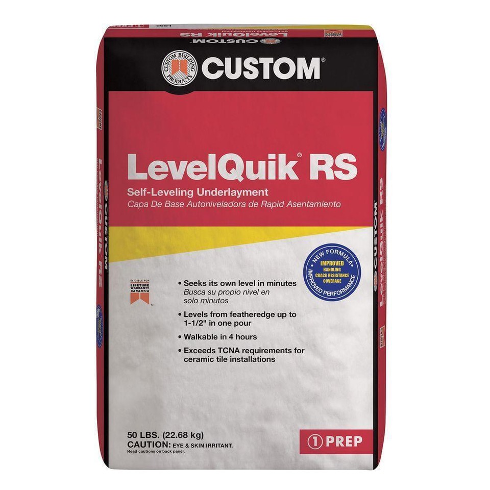 Custom BLDG Products LevelQuik RS Floor-Leveling Underlayment Compounds ...