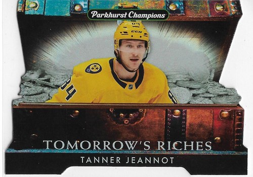 2022-23 Upper Deck Parkhurst Champions - Tomorrow's Riches #TR-6 Tanner ...