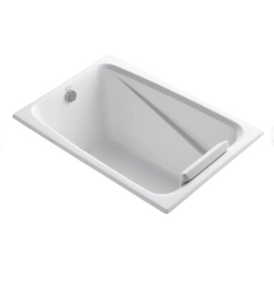 Kohler Greek Collection 48" x 32” Drop In Soaking Bath Tub K-1490-X-0 ...