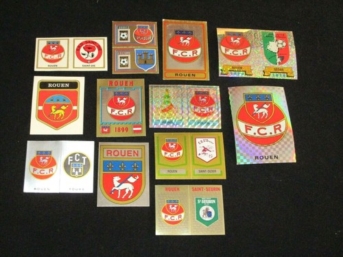 FC ROUEN 1 badge ecusson original choix PANINI FOOTBALL 1977-1994 | eBay