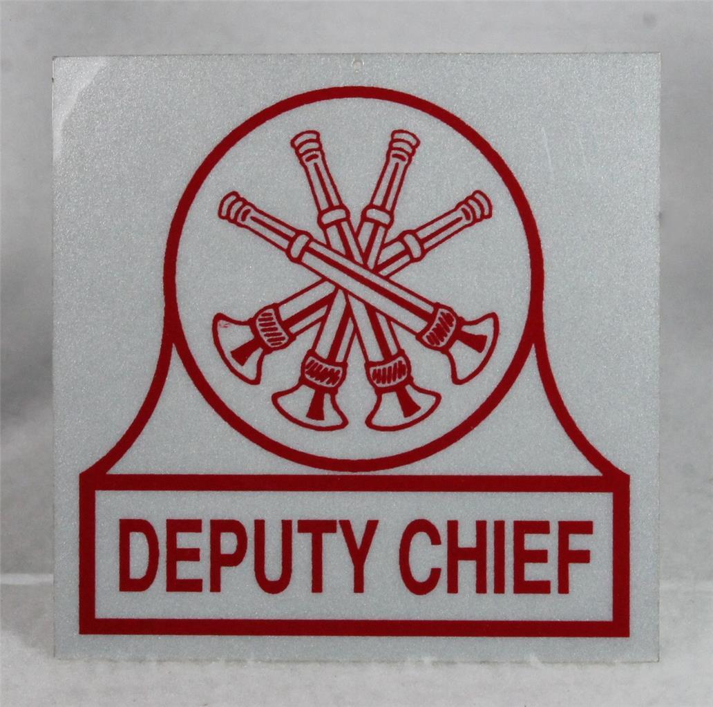 Fire Chief Sticker
