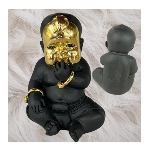 15 cm Kuman Thong Covered With Real Gold Leaf Talisman Voodoo Doll Thai ...